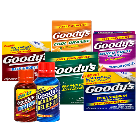 Goody's® Powder Pain Relievers | Prestige Consumer Healthcare, Inc.
